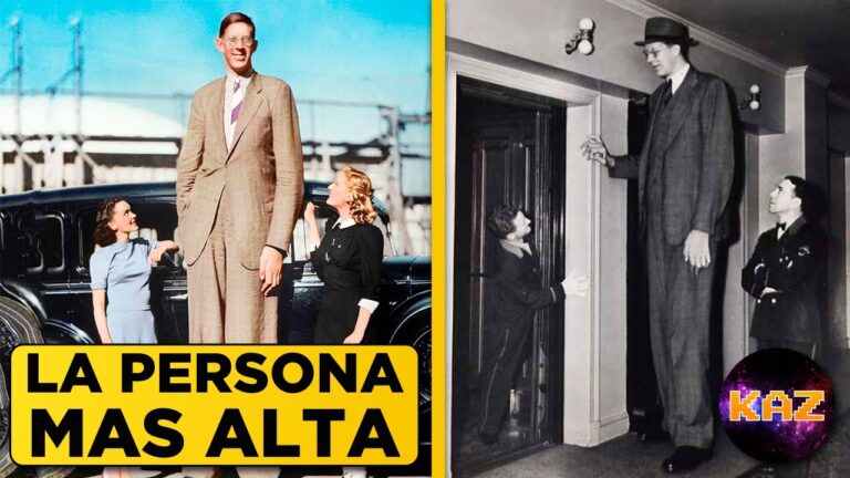 ¿Cuánto mide la persona más alta de la historia?