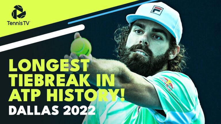 El tie break más largo de la historia