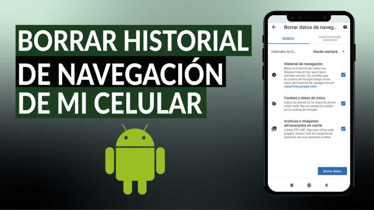 Cómo eliminar el historial de navegación