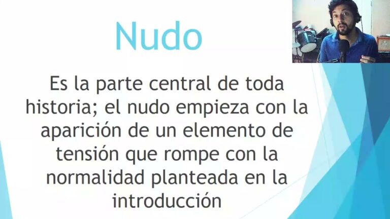¿Qué es el nudo de una historia?