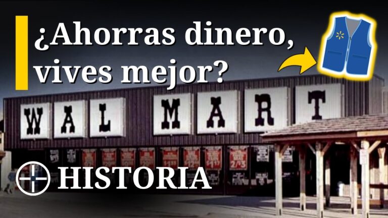 La historia de Walmart: de una pequeña tienda a un gigante del comercio
