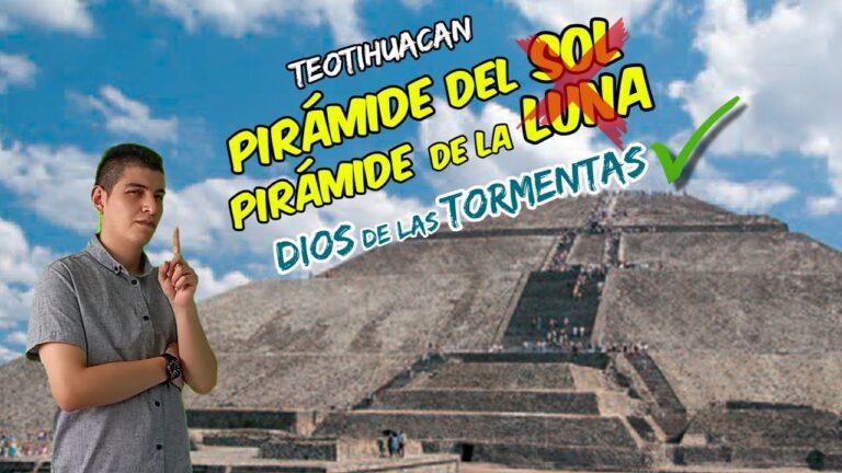 La historia de la pirámide del sol y la luna