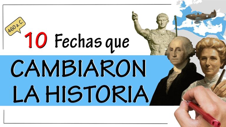 Las fechas más importantes de la historia mundial