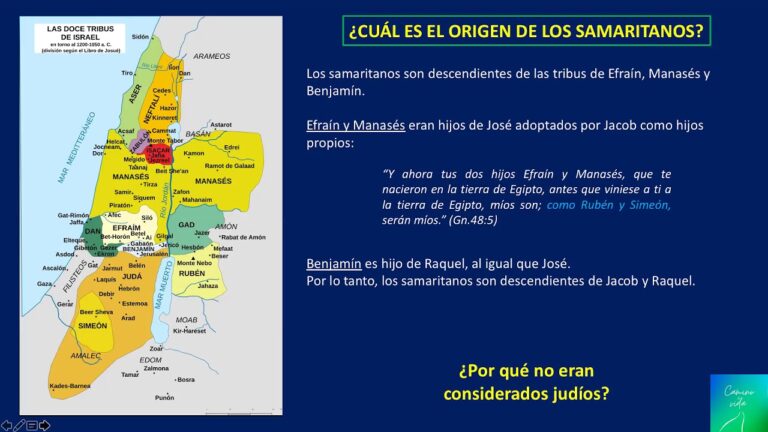La historia de Samaria en la Biblia: un relato de fe y redención