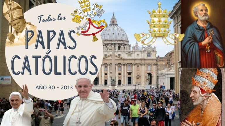 La historia de los papas de la Iglesia Católica