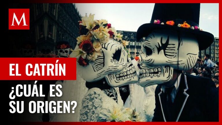 La historia del catrín en el día de muertos