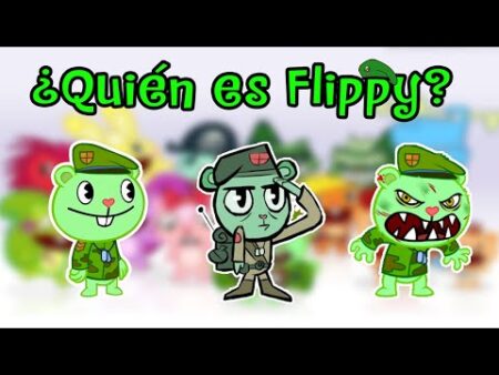 La historia de Flippy en Happy Tree Friends: Un sangriento y divertido ...